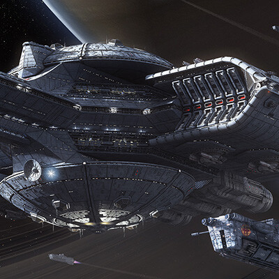 ArtStation - ExoSquad: The ExoCarrier Resolute 01