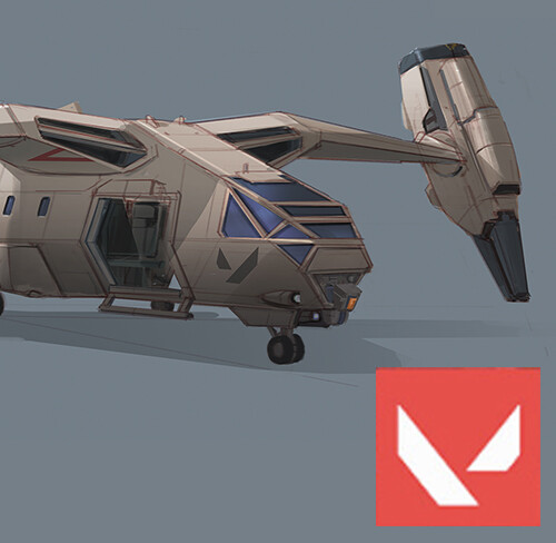 ArtStation - Early VTOL concepts
