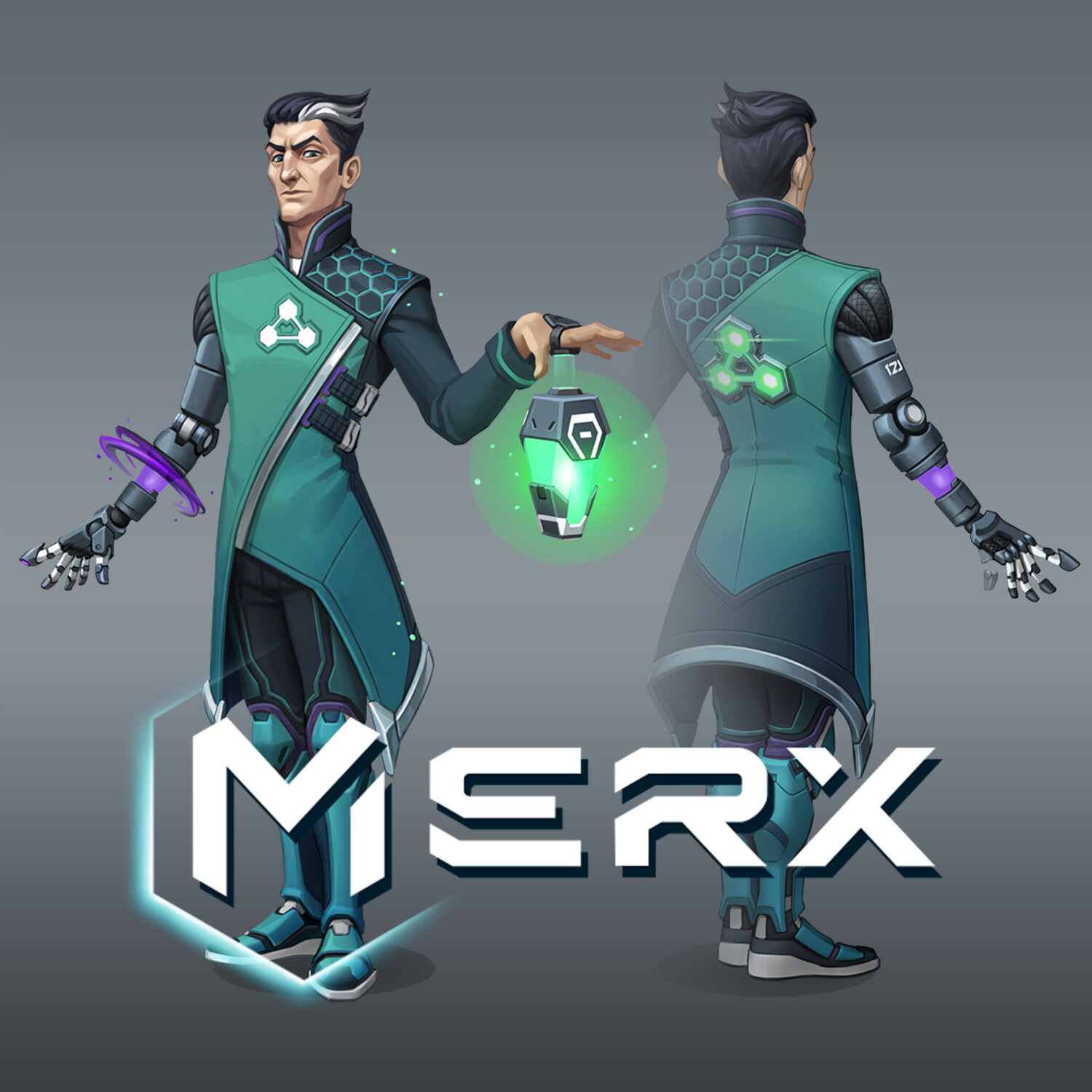 ArtStation - Ego - Merx Character concept