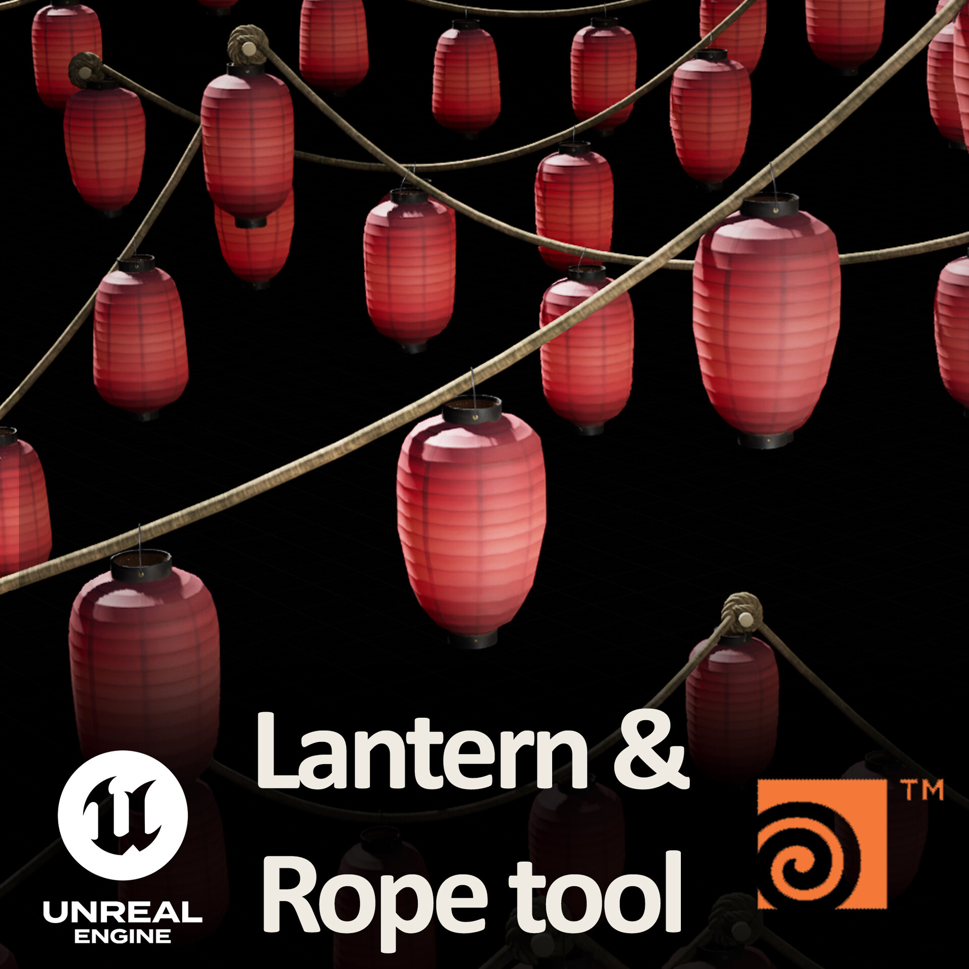 ArtStation - Lantern/rope Tool