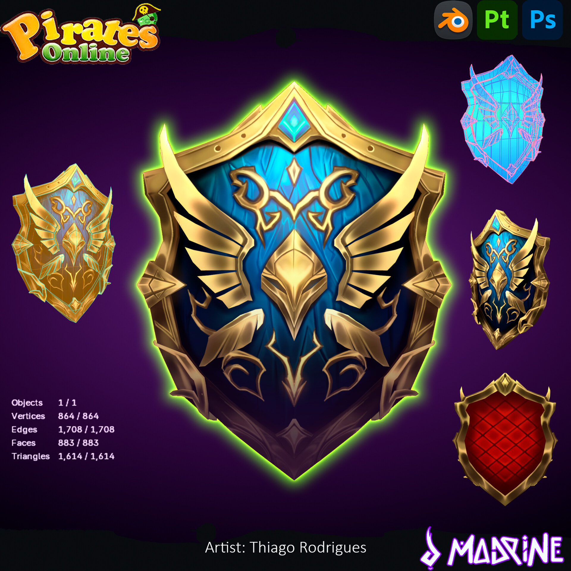 ArtStation - Angelical Shield