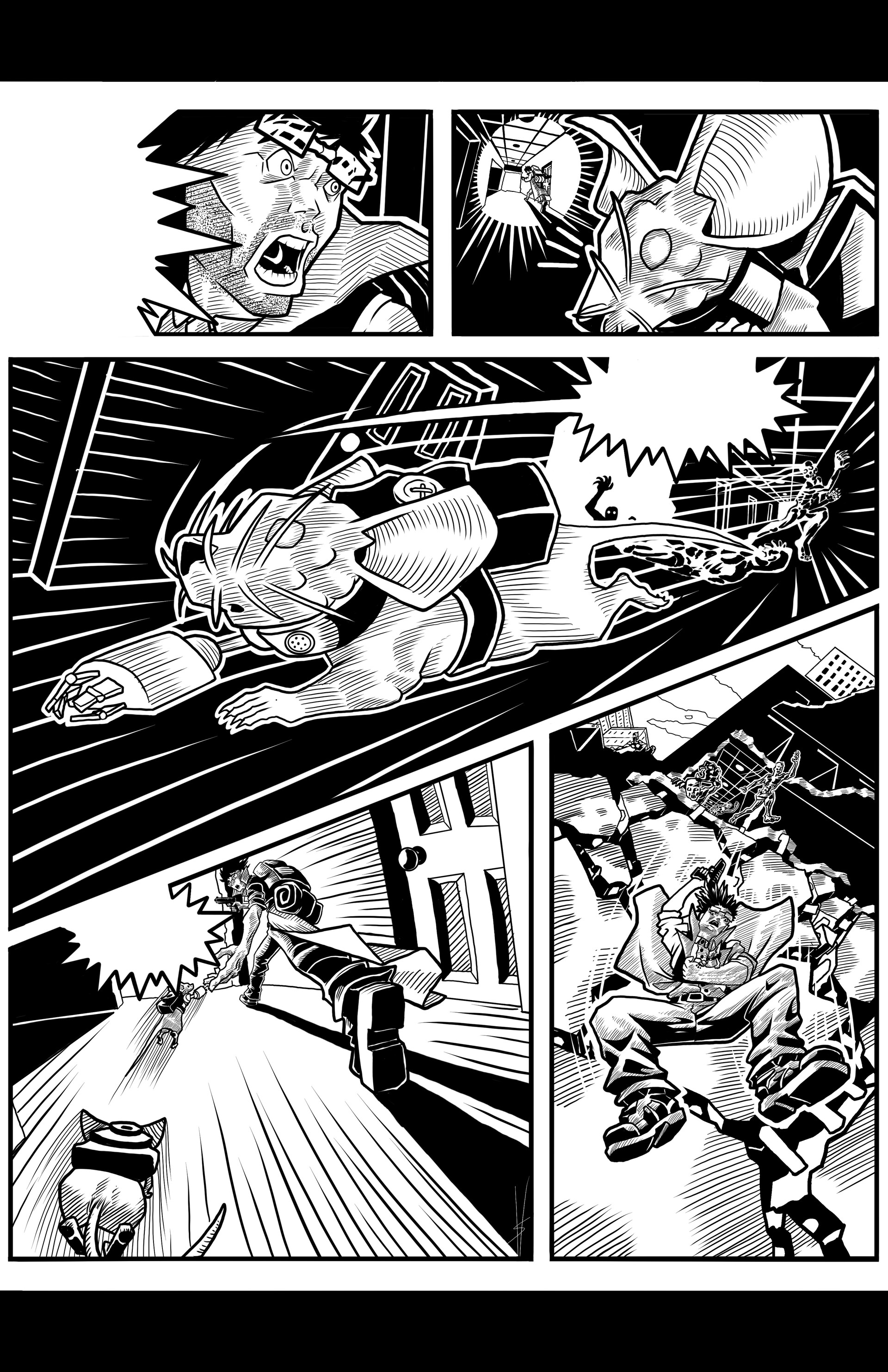 ArtStation - Rubble: The Feral’s (Inked 1&6)