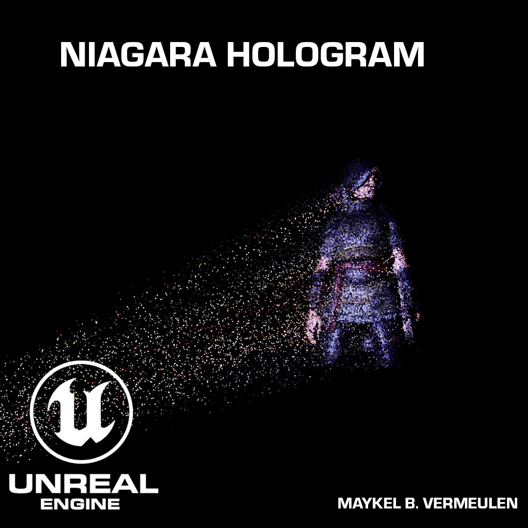 ArtStation - NIAGARA HOLOGRAM