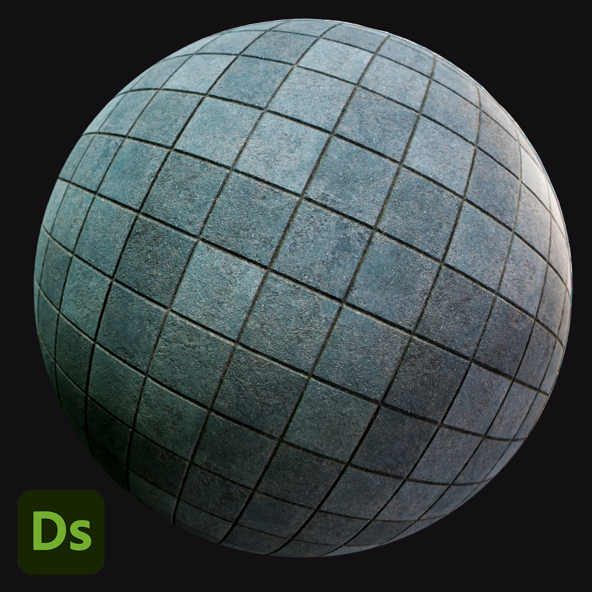 ArtStation - Mosiac Floor Tile