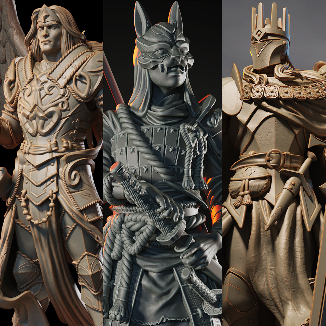 ArtStation - Claymore Miniatures