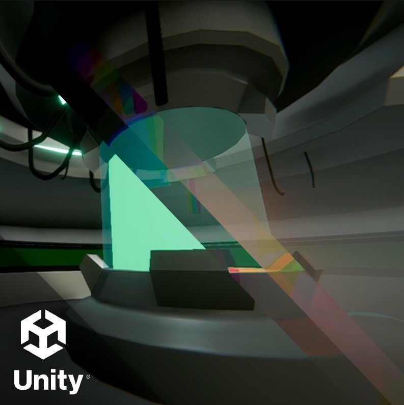 ArtStation - Glitch main menu Shader - Unity