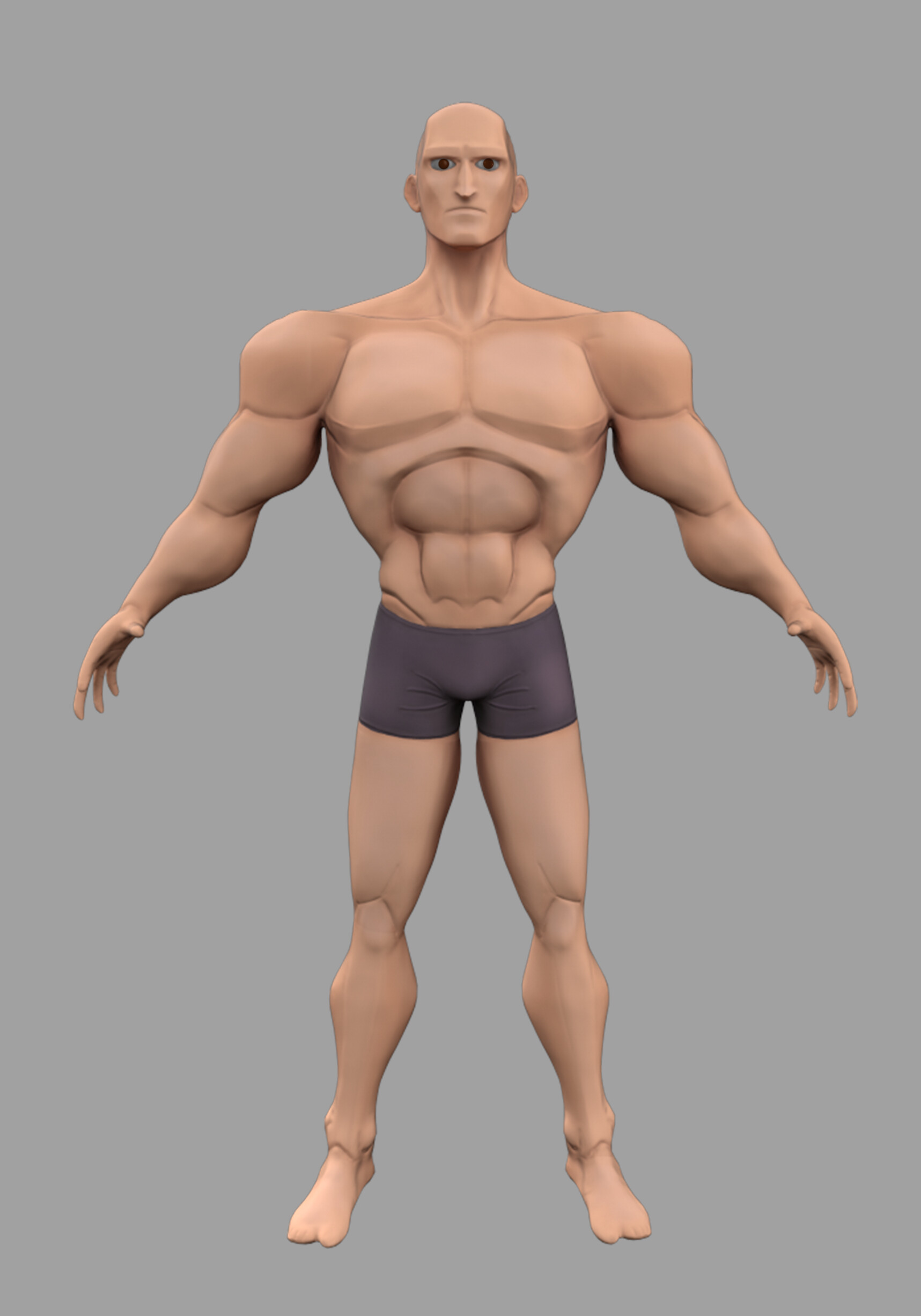 ArtStation - Strong Man Character