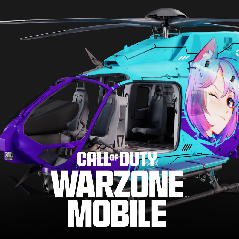 ArtStation - Medium Heli (Call of Duty: Warzone Mobile)