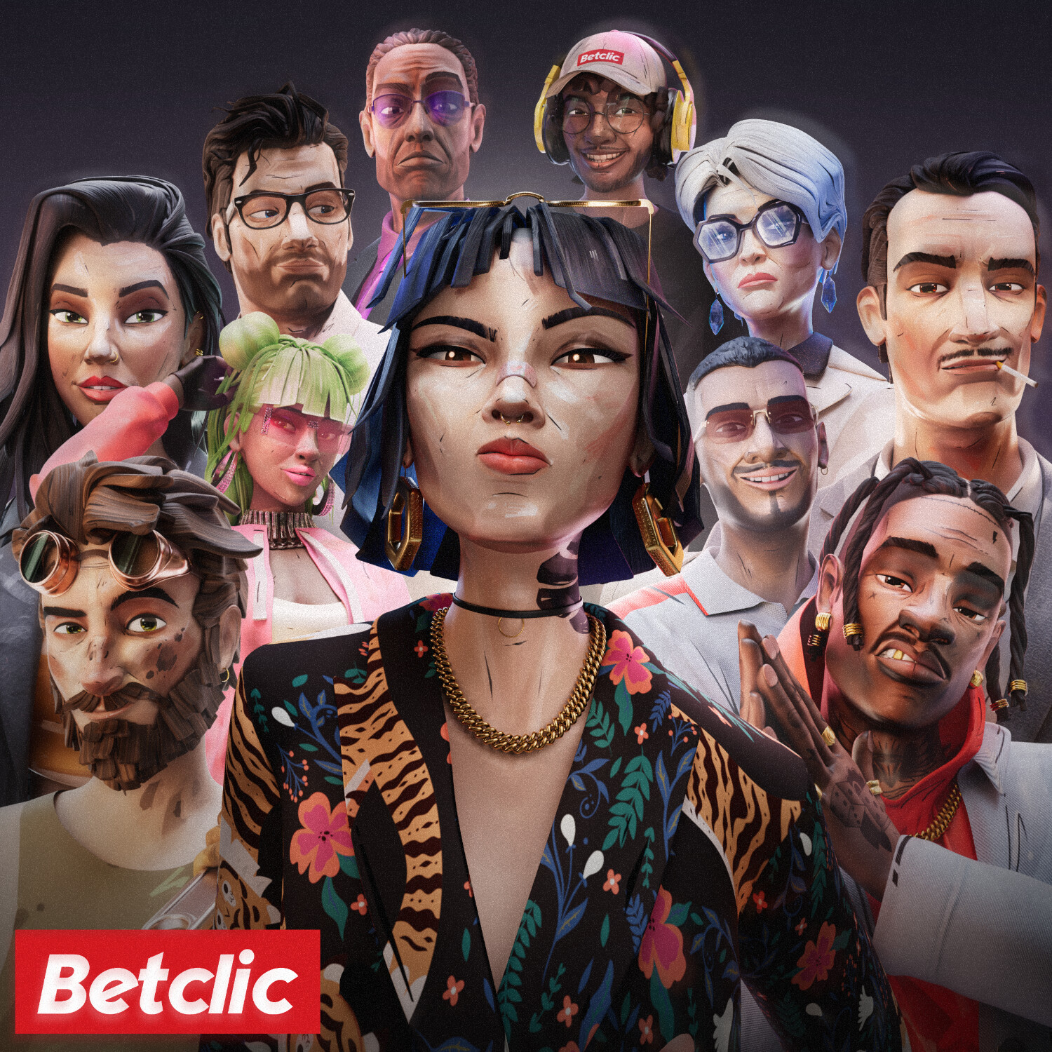 ArtStation - Betclic Poker Game Avatars Collection