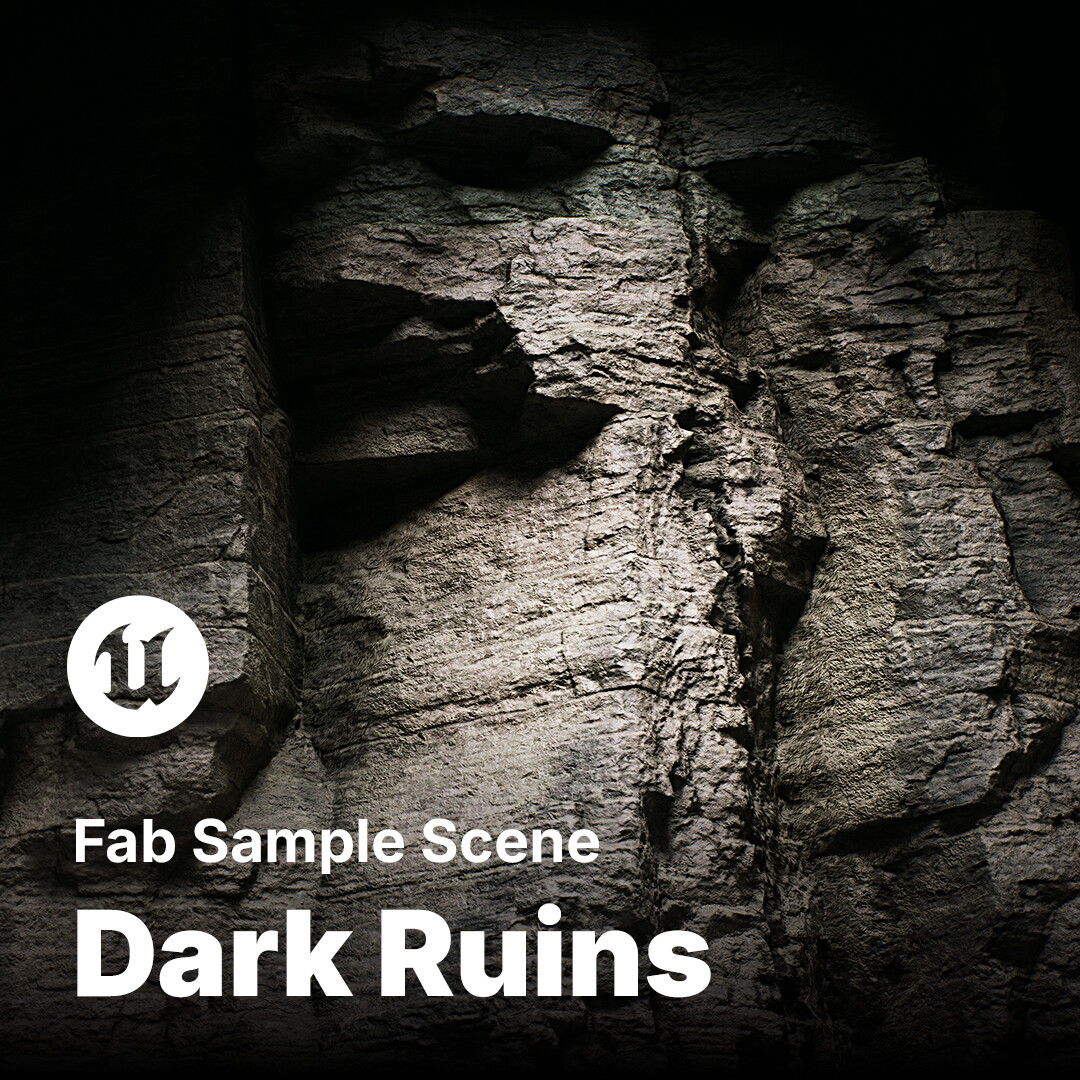 ArtStation - Fab Sample Scene - Dark Ruins