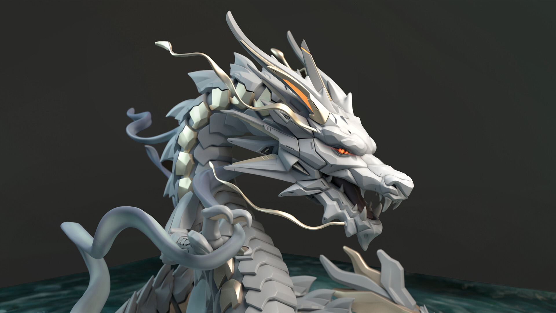 ArtStation - Mech Dragon