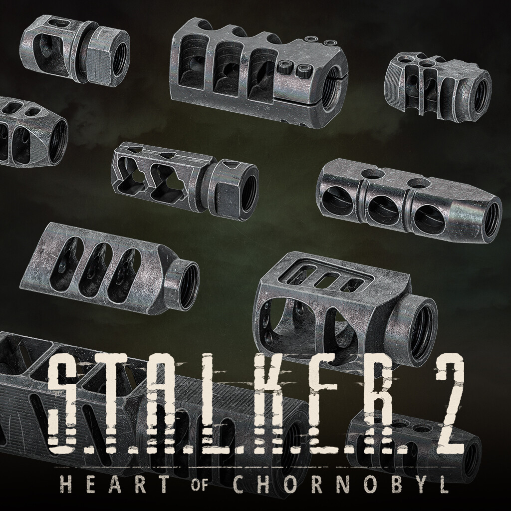 ArtStation - S.T.A.L.K.E.R. 2: Heart of Chornobyl - Gun Suppressors
