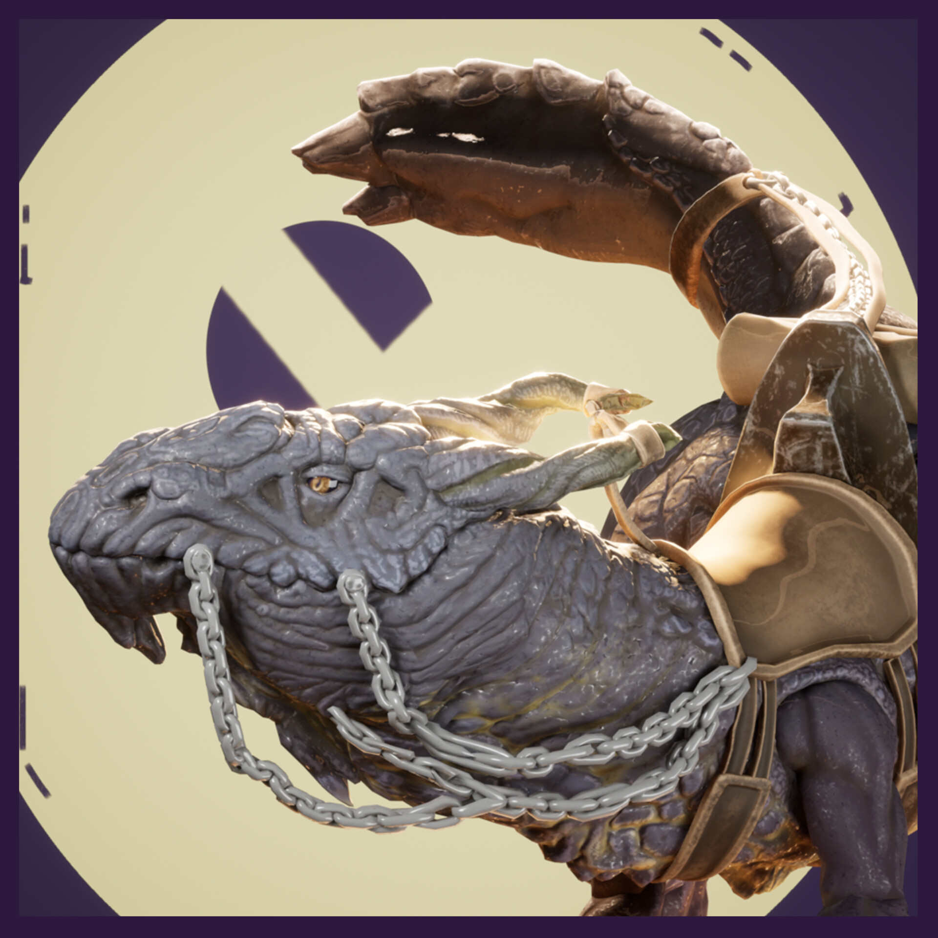 ArtStation - Custom Cold One model