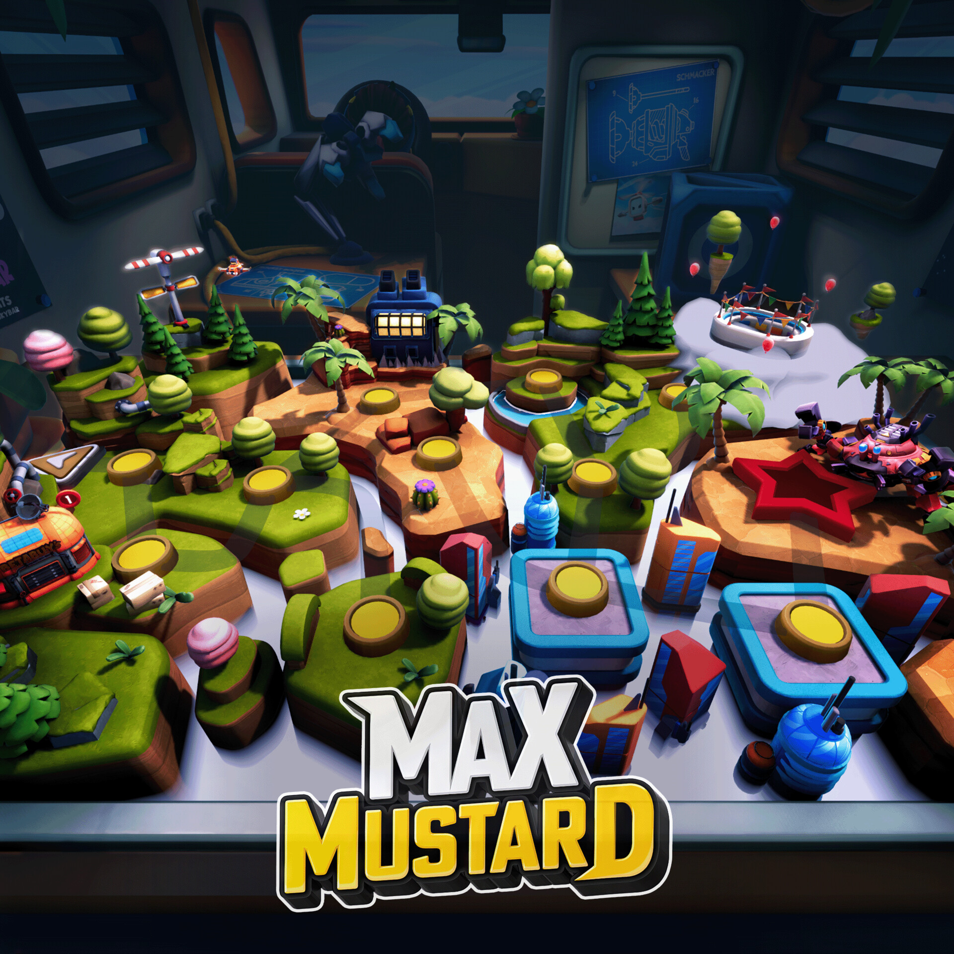 ArtStation - Max Mustard - World Map, Arc 01