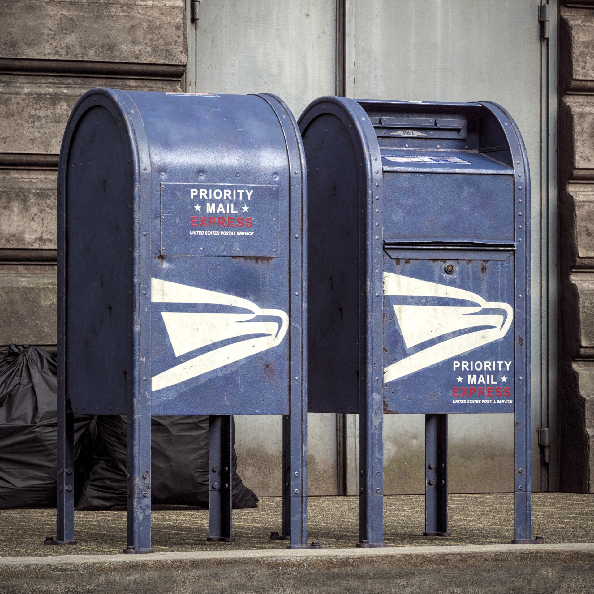 ArtStation - USPS Mailbox