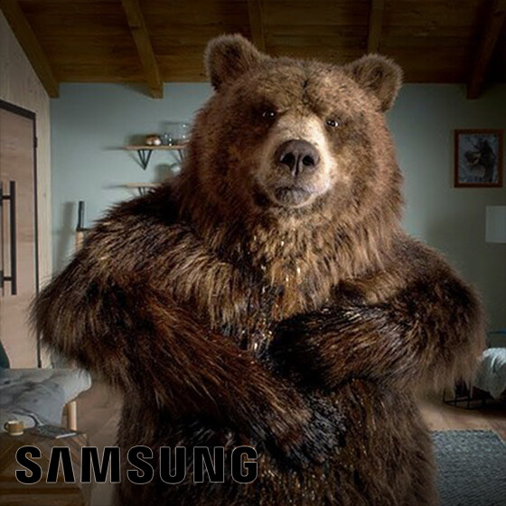 ArtStation - Samsung ad : Bear's fur grooming