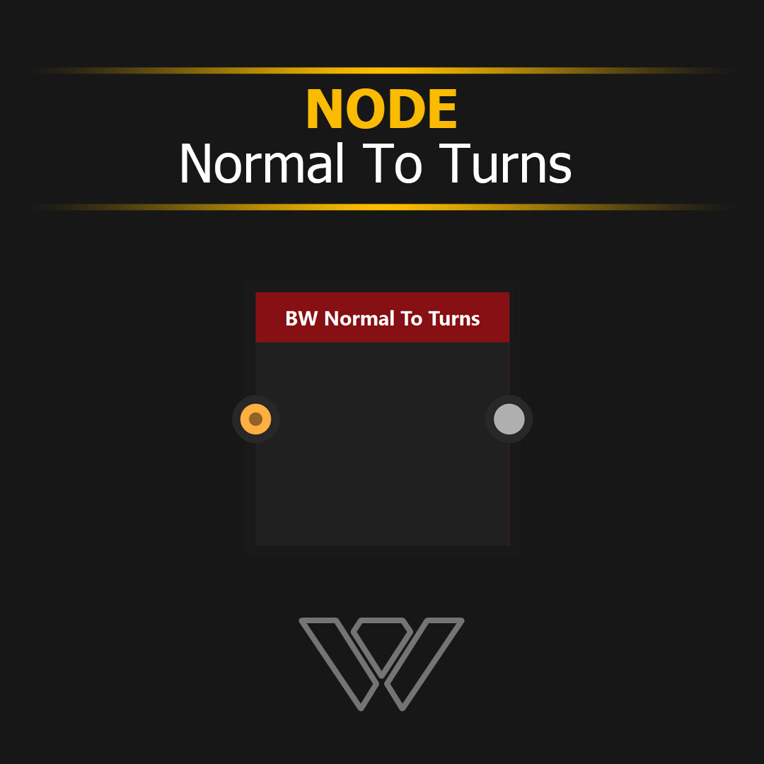 Ben Wilson - Normal To Turns - Substance Designer Node
