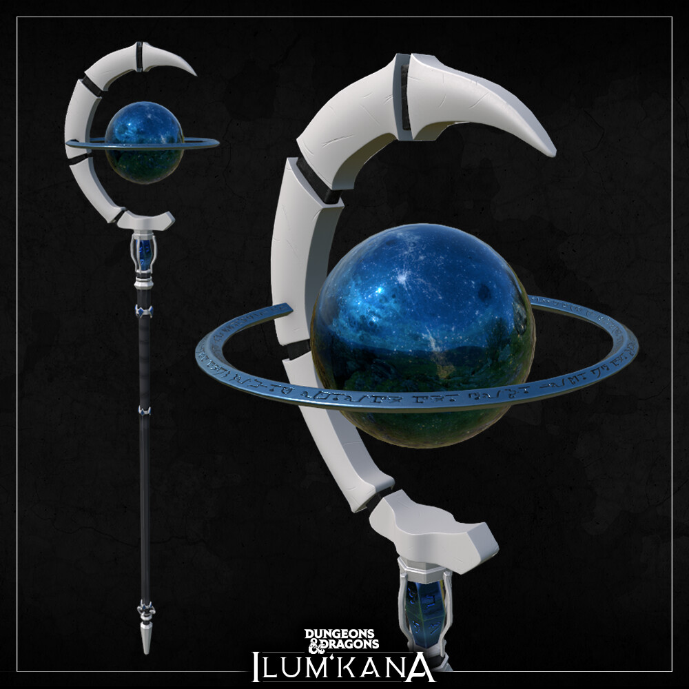ArtStation - Alyana's Lunar Staff