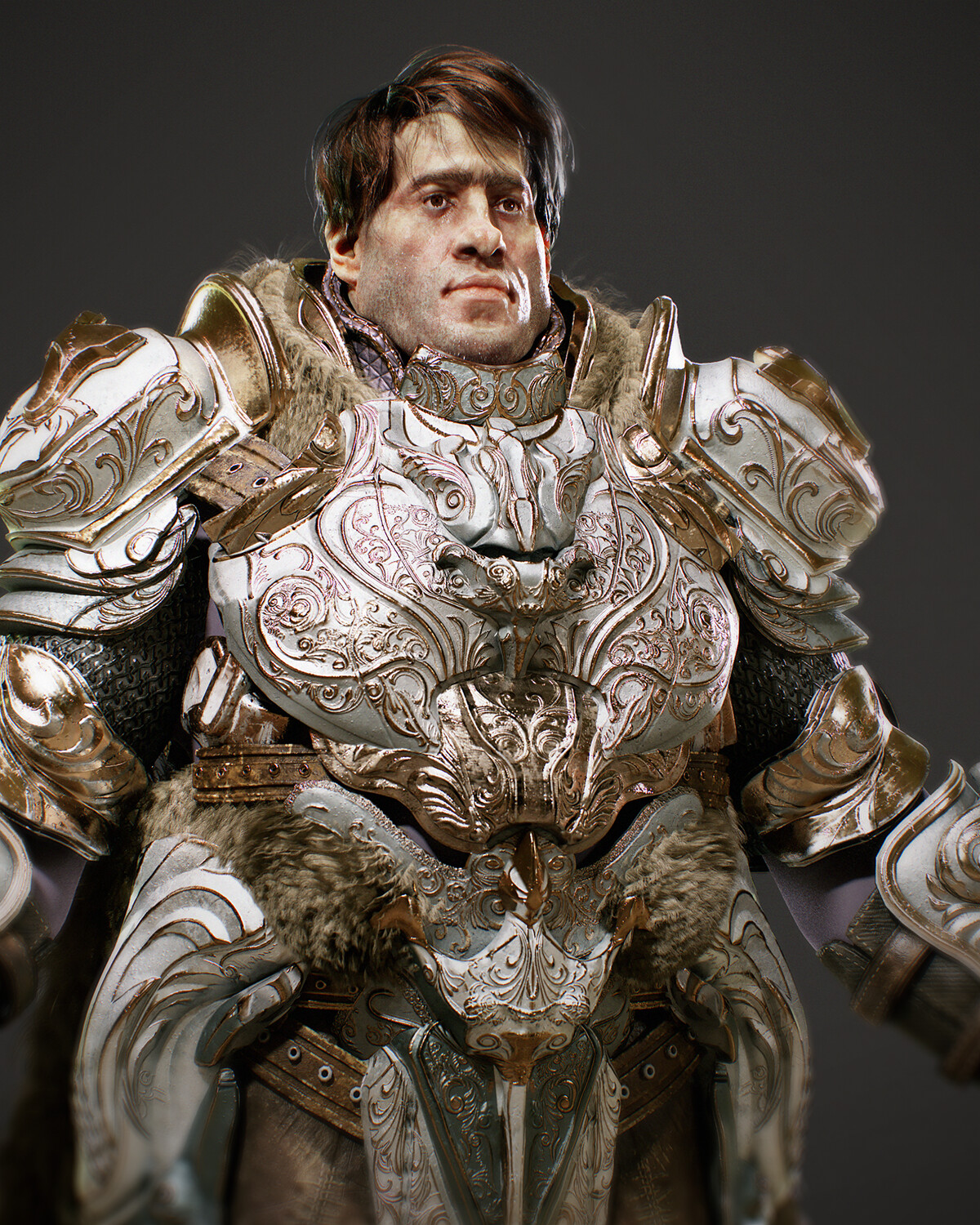 ArtStation - Golden Knight