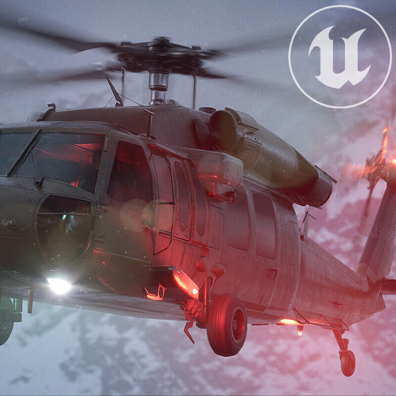 ArtStation - BlackHawk - Lofoten: Relighting (dynamic GI) +animation + VFX