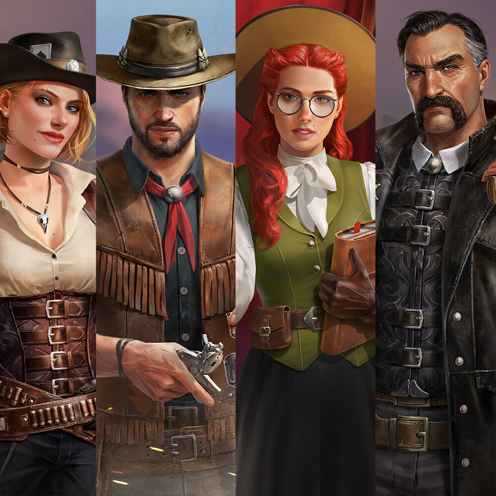 ArtStation - Westland Survival : Cowboy RPG