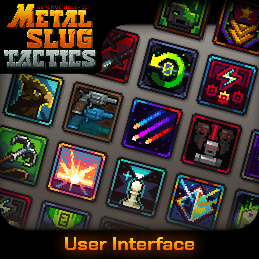 ArtStation - Metal Slug Tactics - UI