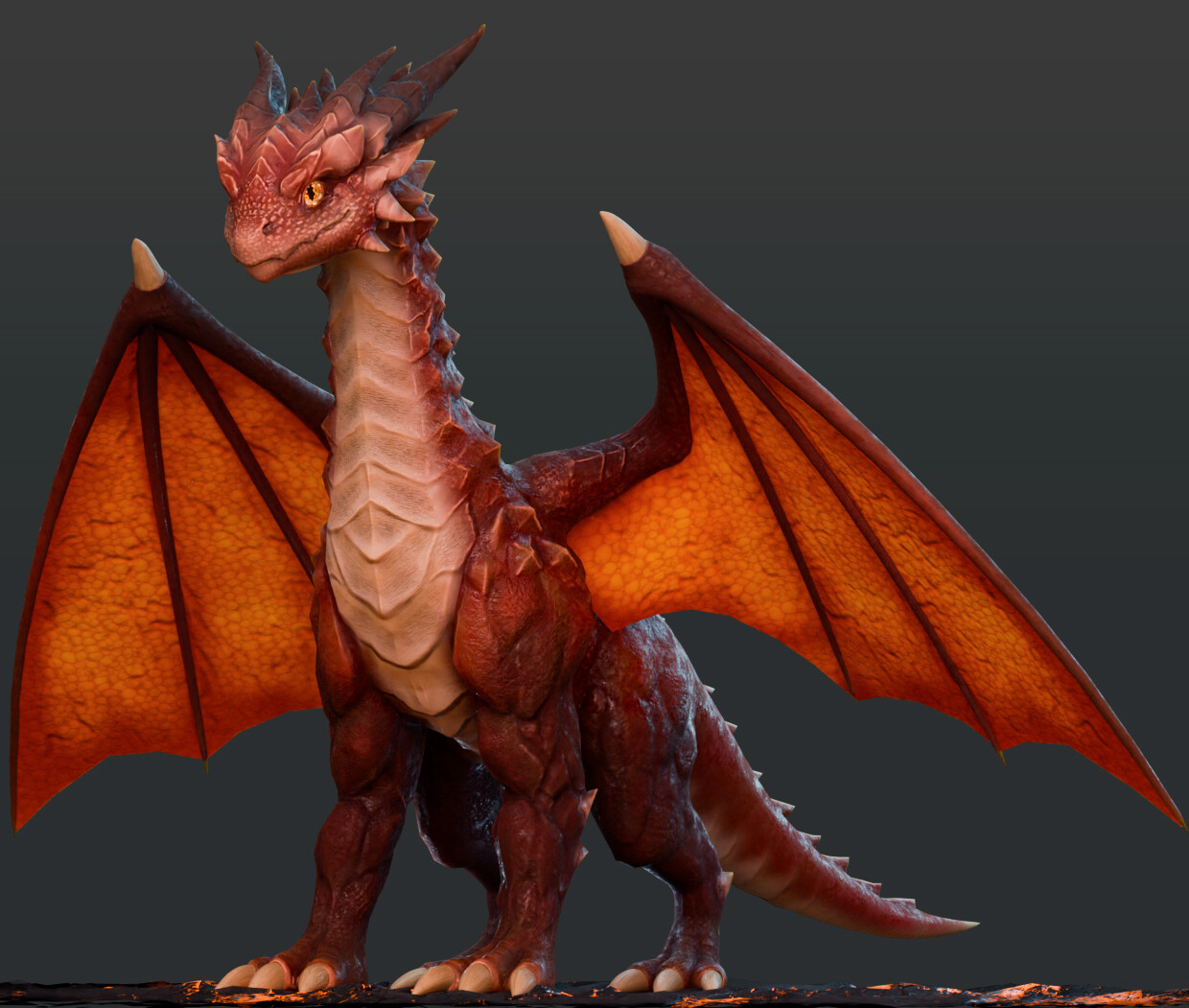 ArtStation - Dragon Stylized