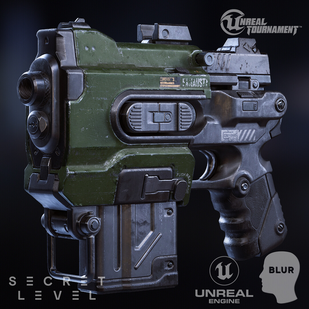 ArtStation - Secret Level - Unreal Tournament: Xan | Enforcer
