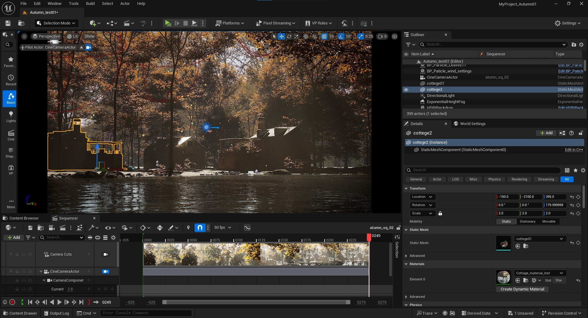ArtStation - Unreal | Autumn | Interface