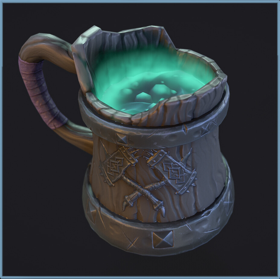 ArtStation - STYLIZED MUGS