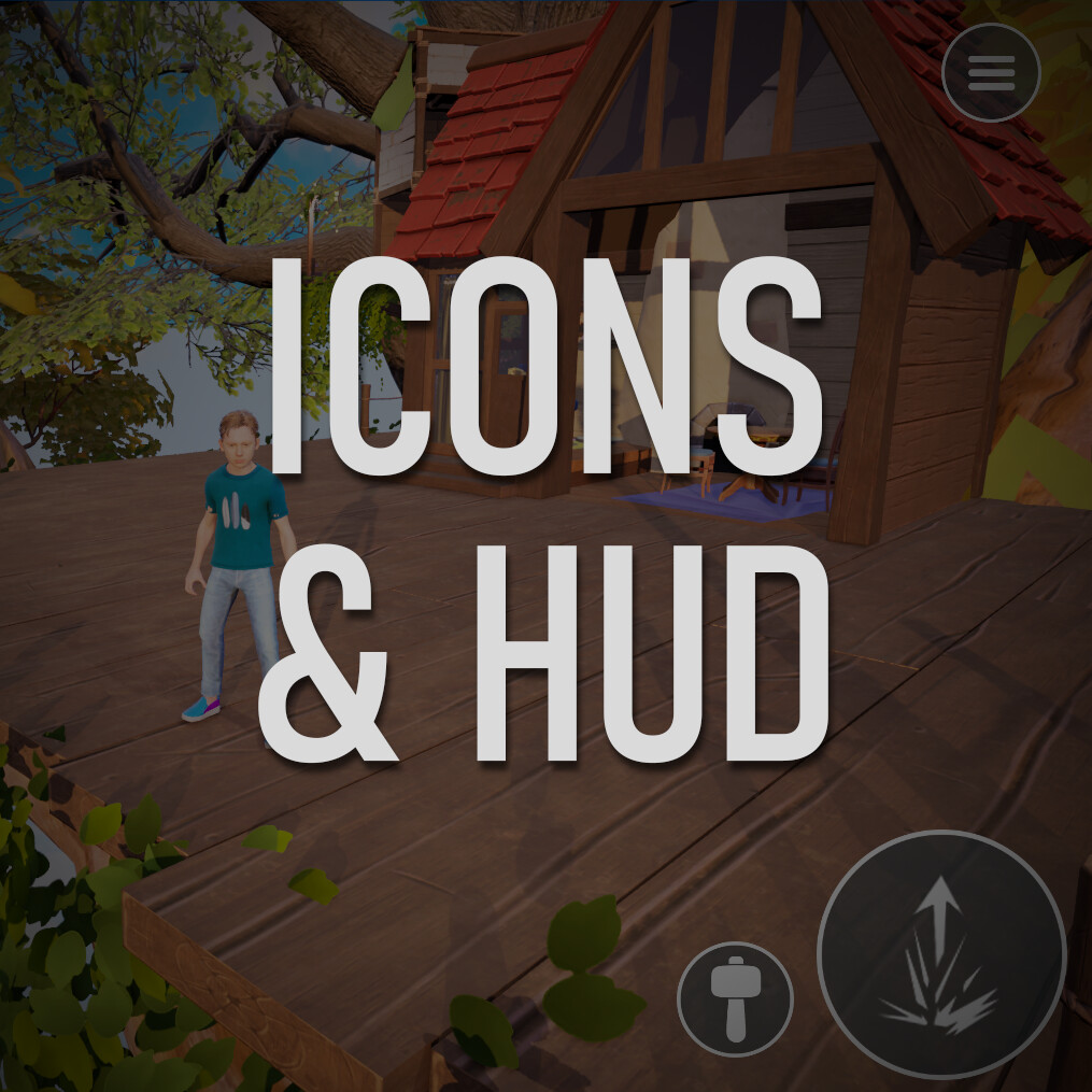 ArtStation - Game Icons and HUD