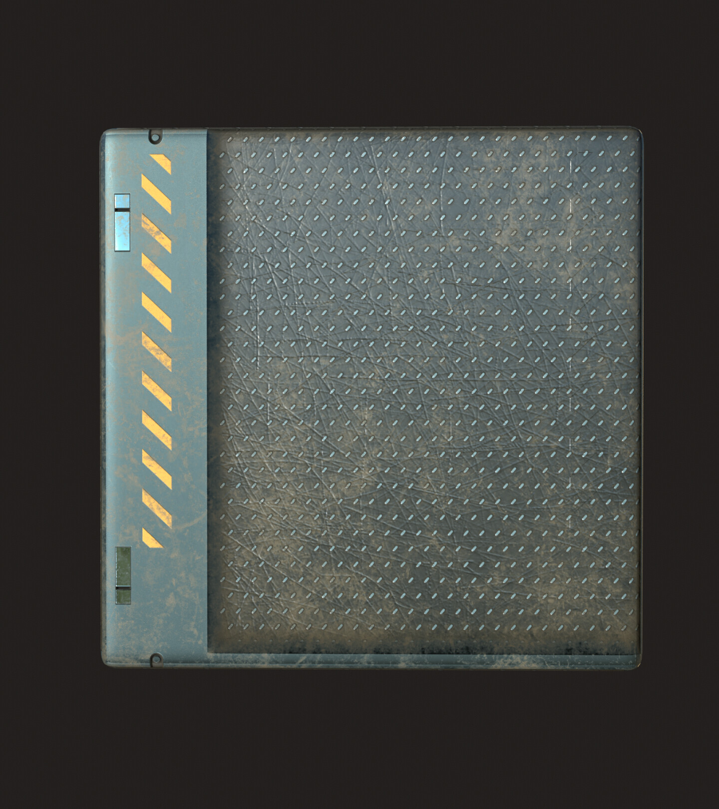 ArtStation - Sci-Fi Metal Flooring Material 03 -2024