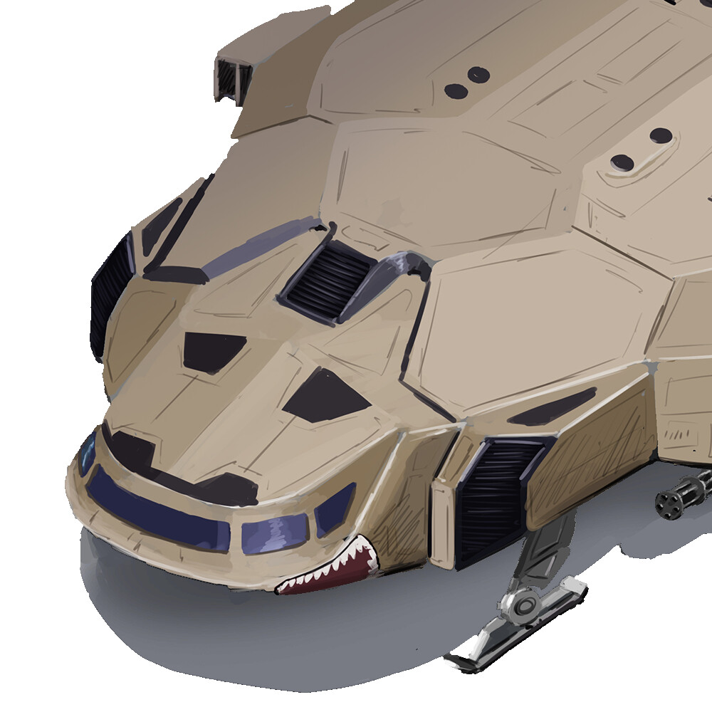 ArtStation - ALAMO Dropship