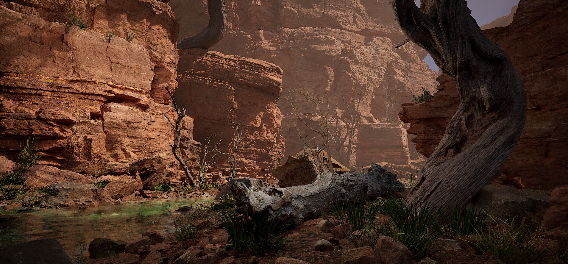 ArtStation - A Dry valley