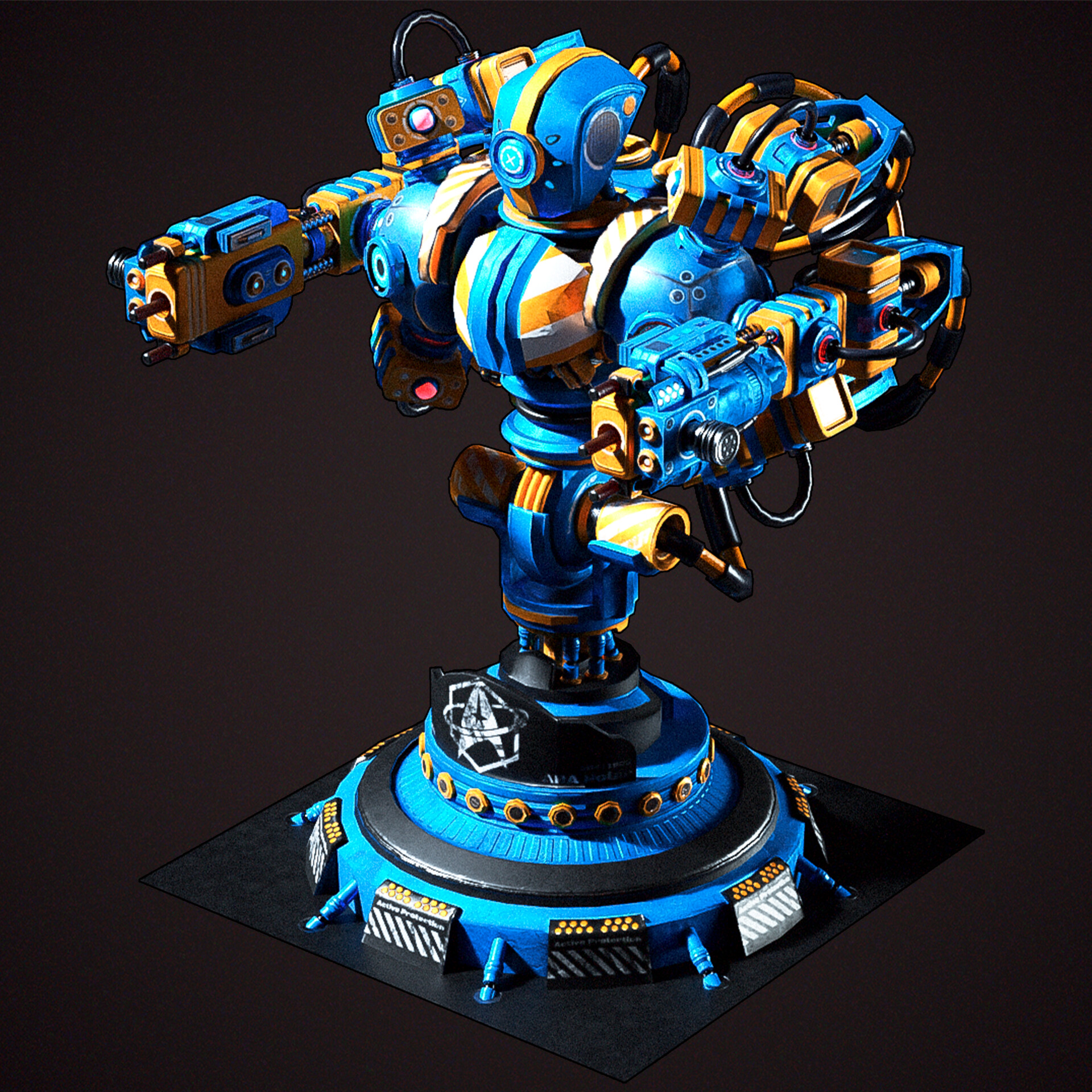 ArtStation - ARA Polar [Modification #1 - Turret Mode]