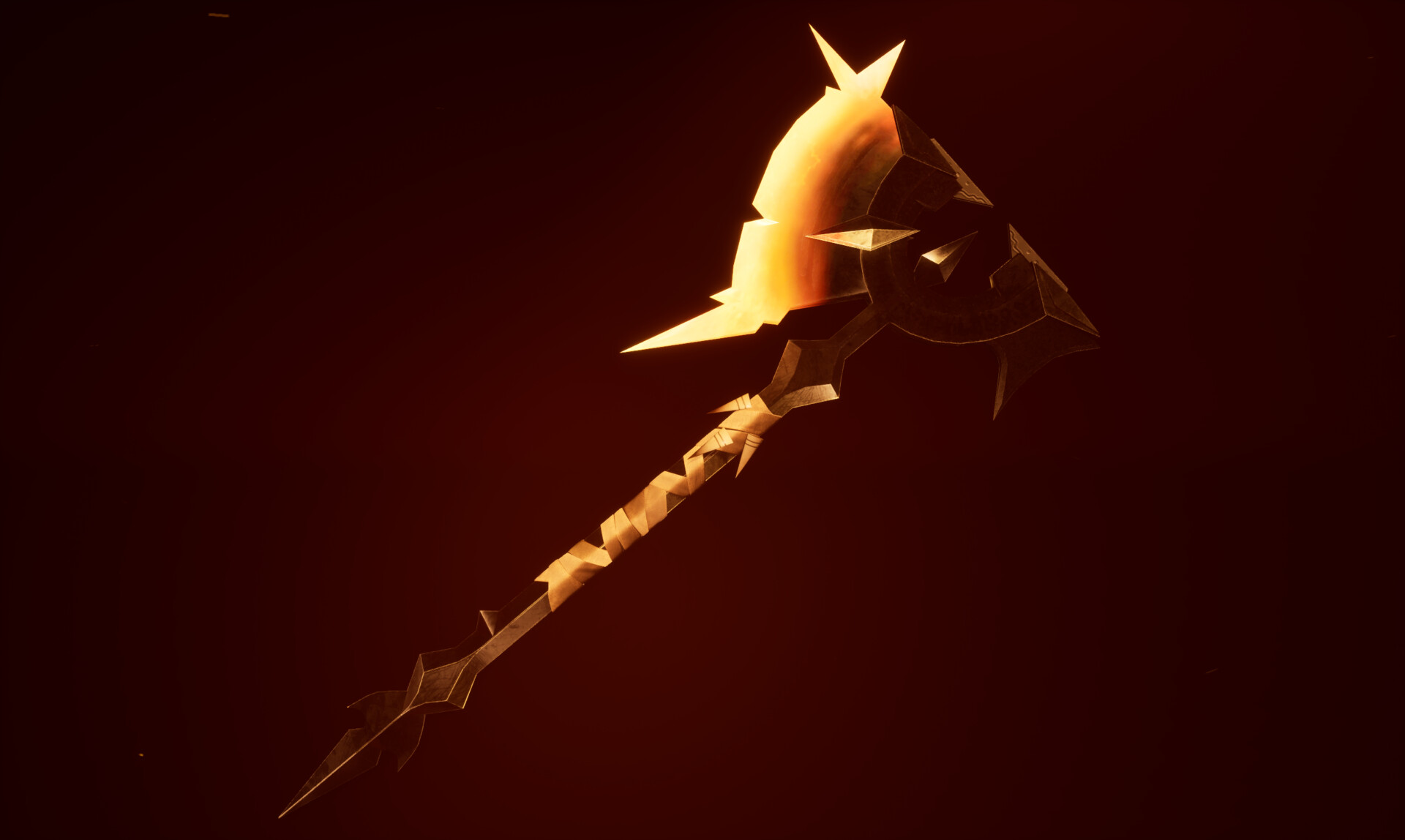 ArtStation - Burning Forge Axe
