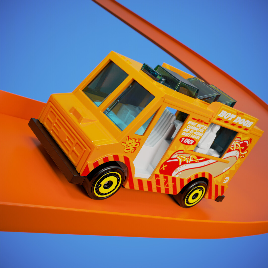 ArtStation - Hotwheels "Quick Bite" Food Truck