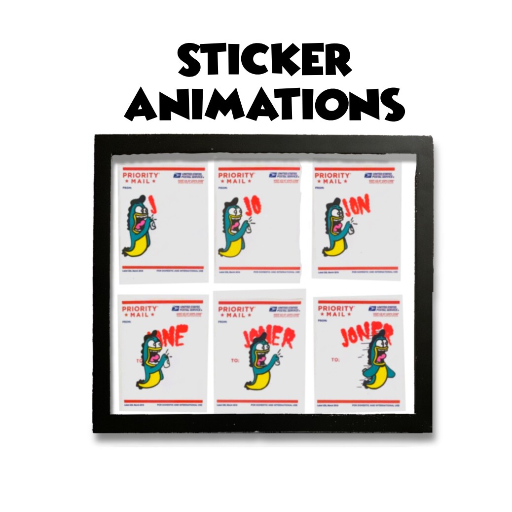 ArtStation - Sticker Animations
