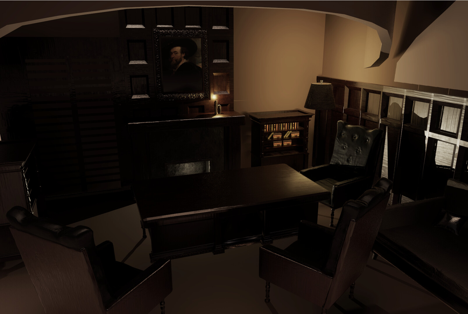 ArtStation - "Godfather" film-frame