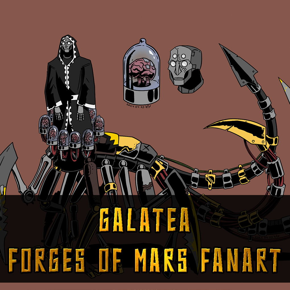 ArtStation - Galatea (Forges of Mars)