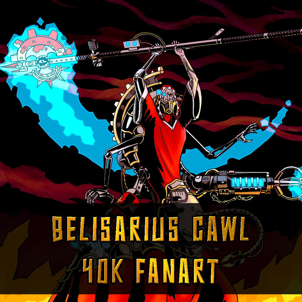 ArtStation - Belisarius Cawl (Warhammer 40k fanart)(2022)