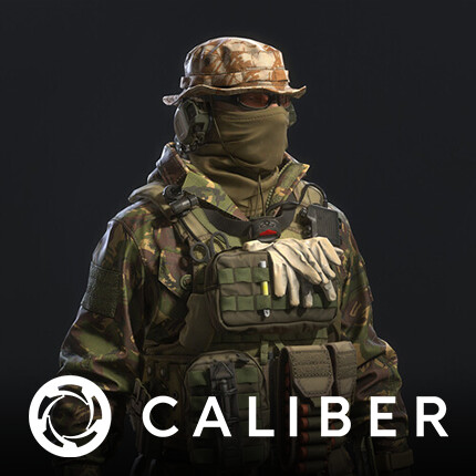 ArtStation - Caliber - TFB - Low Poly