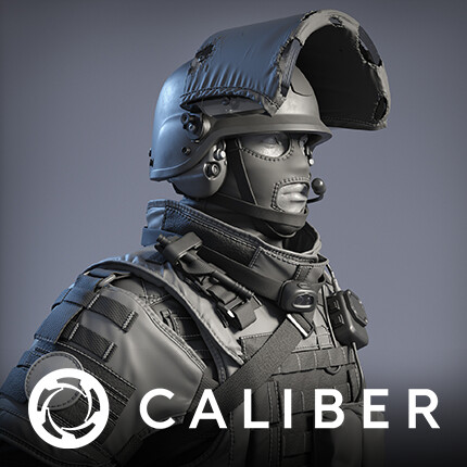 ArtStation - Caliber - RAID - High Poly