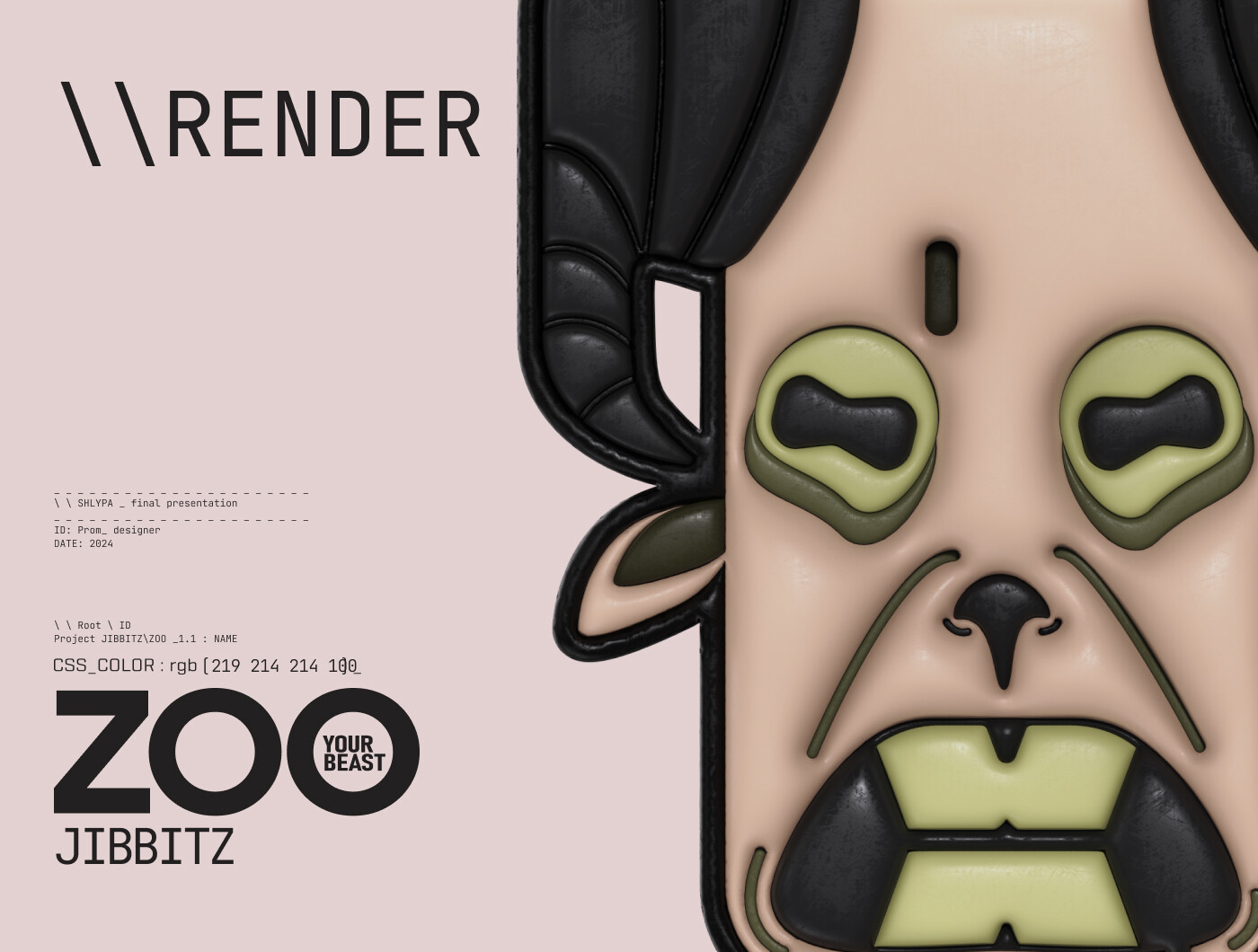 ArtStation - Jibbitz collection_ZOO