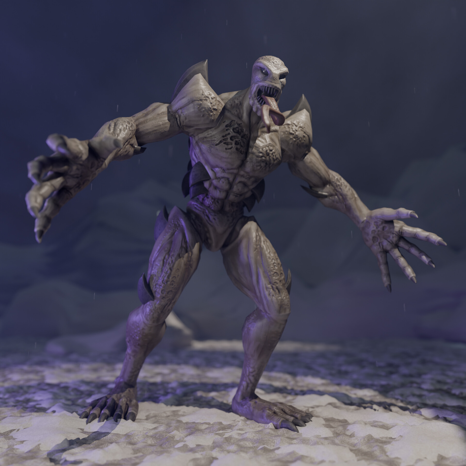 ArtStation - Zombie War: Ranged Zombie