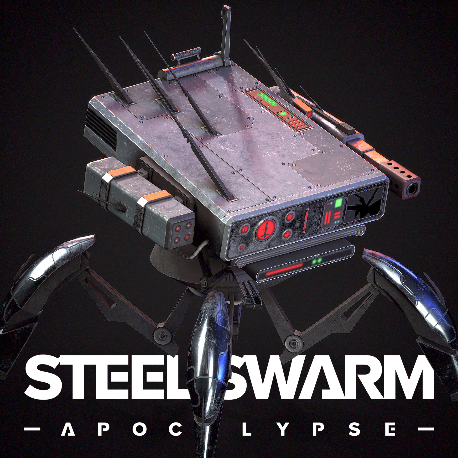 ArtStation - Xorm Seeker Unit - Steel Swarm Apocalypse