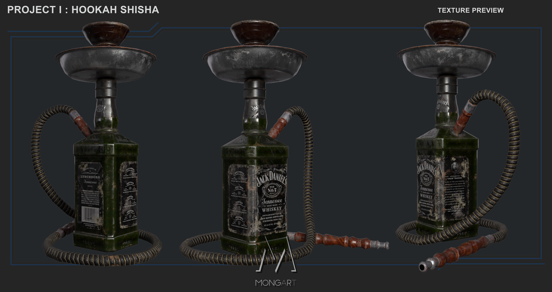 ArtStation - G.A.M. Project I : HOOKAH SHISHA