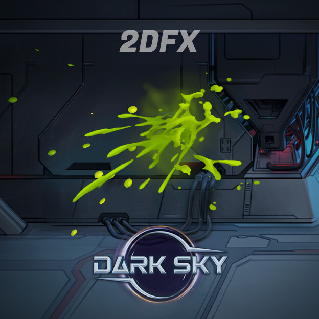 ArtStation - Dark Sky - 2DFX