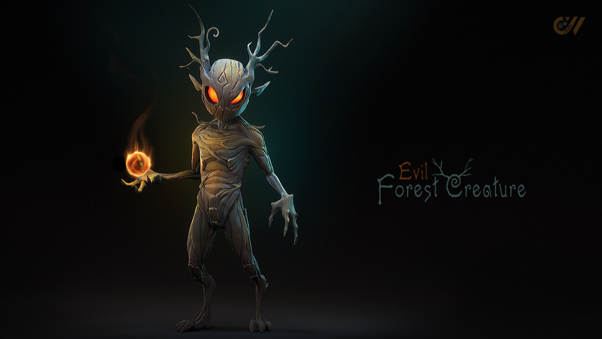 ArtStation - Evil Forest Creature
