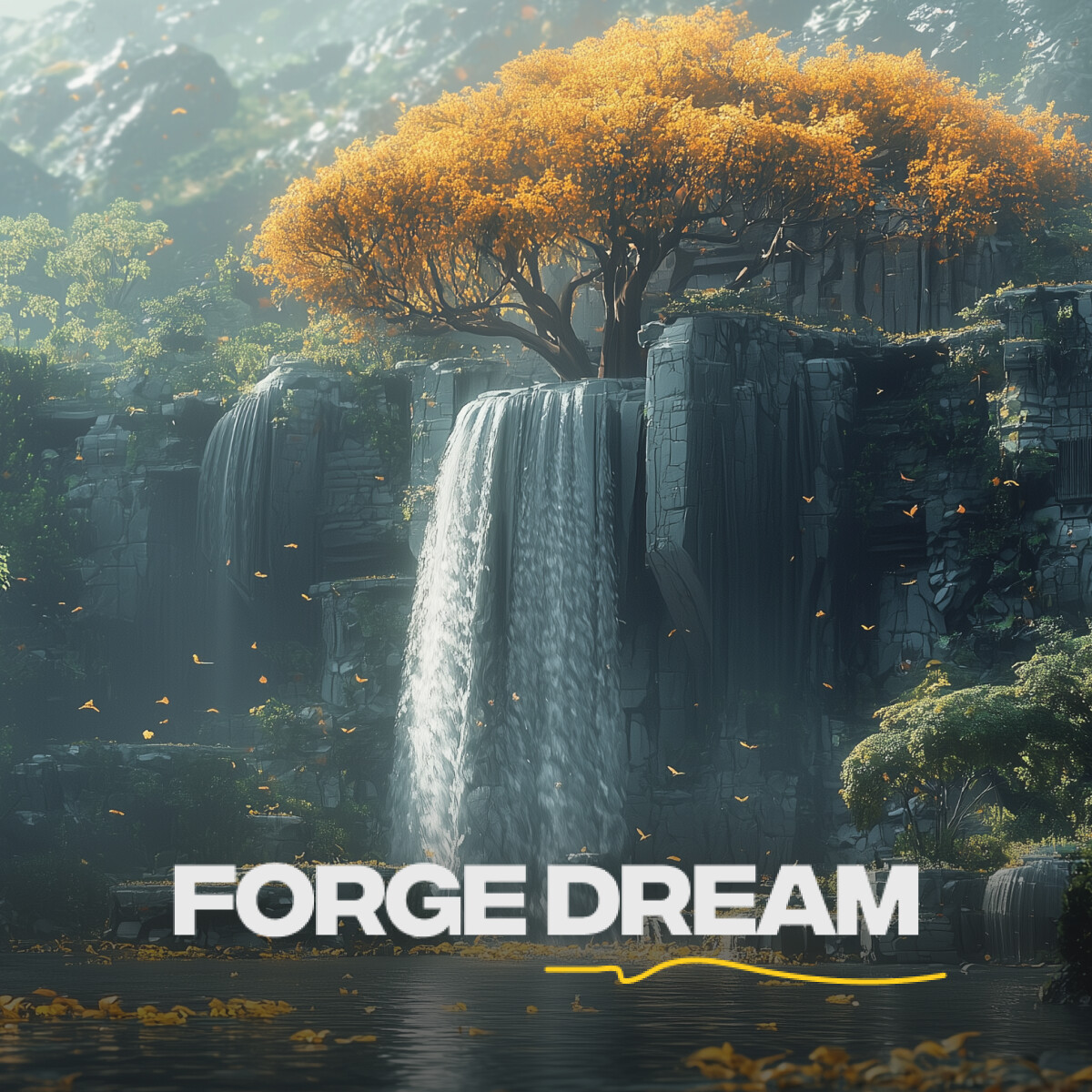 ArtStation - Golden Falls